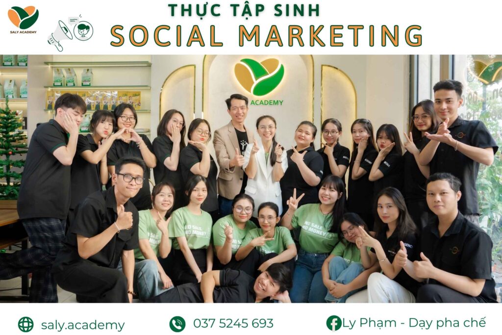 THÔNG BÁO TUYỂN DỤNG TTS SOCIAL MARKETING - SaLy Group